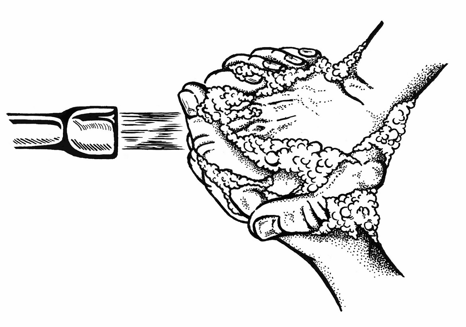 Tom Kbrink's Illustration and Design Blog: Wash Your Hands