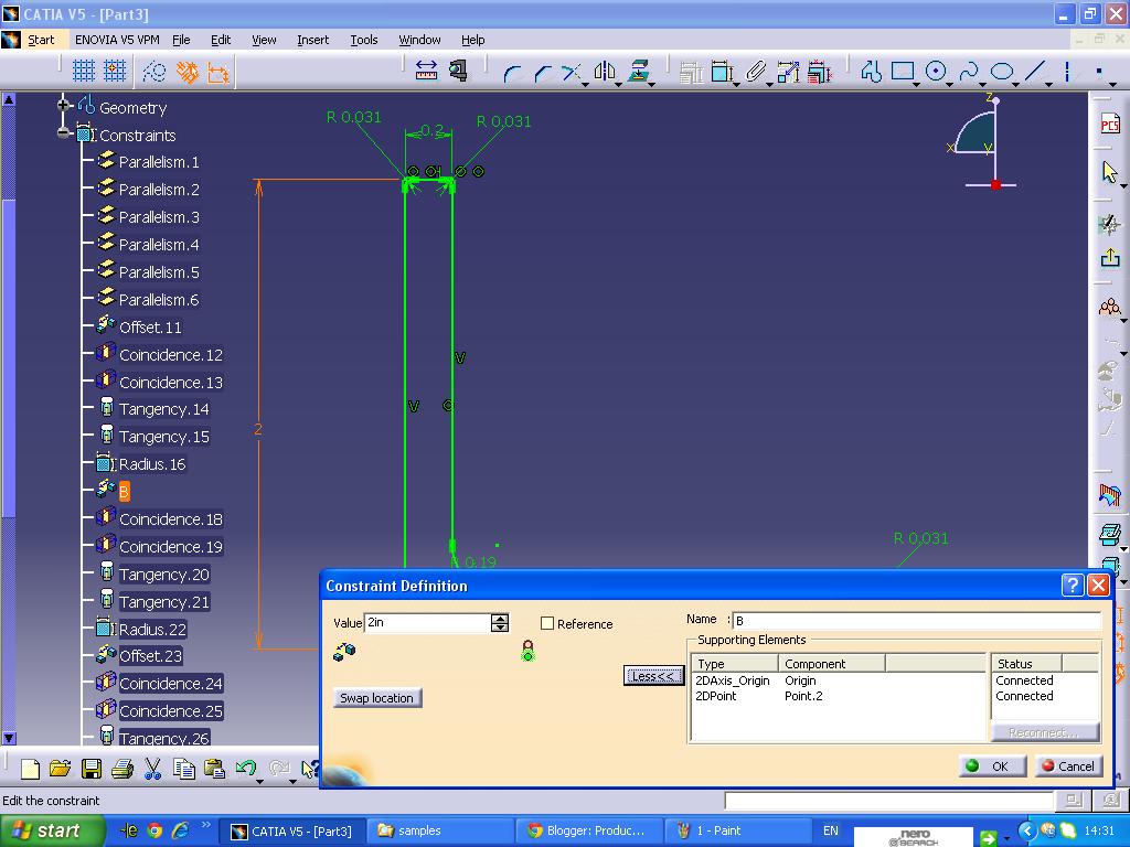 Product Design Engineering: Knowledgeware, Design Table, and Macro in CATIA