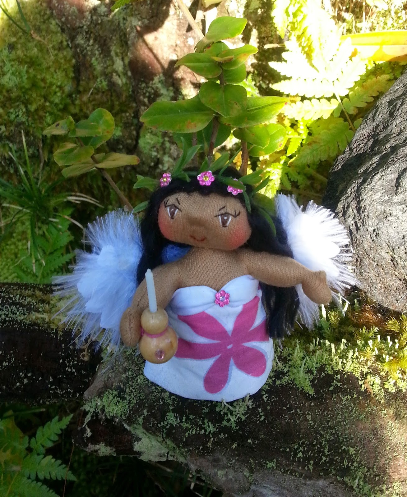 Magical Hawaiian Menehune Dolls: Ipu, Hawaiian Gourd of Mana