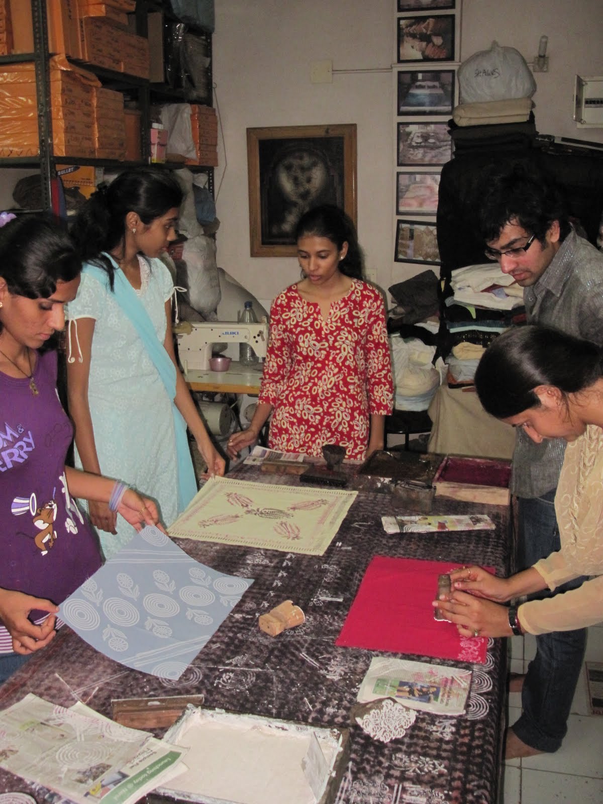 GANDHI GIFT TEXTILE."Textile Design Workshop" by GIFT Gandhi NGOs ...
