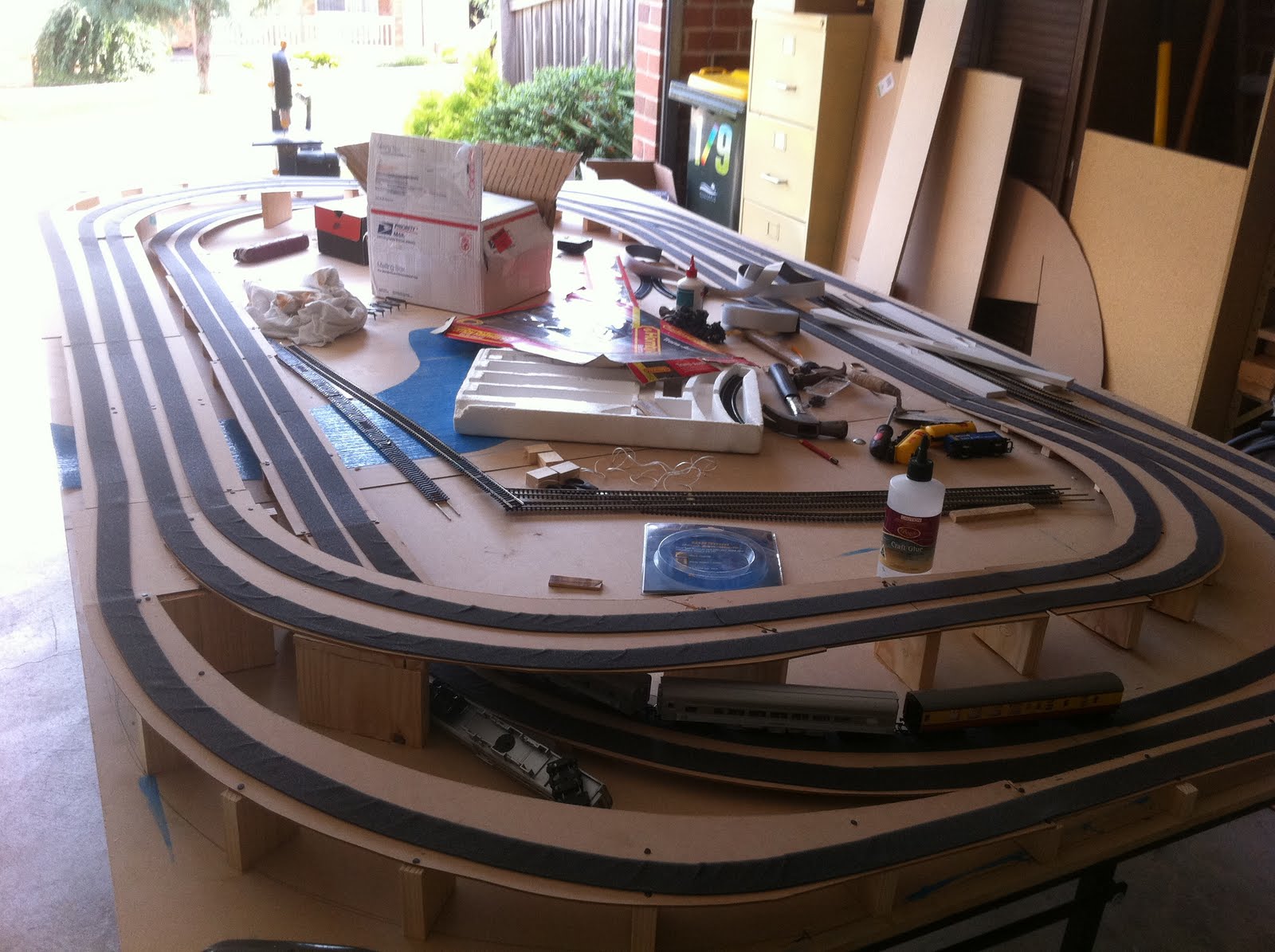 A Compact Model Railway