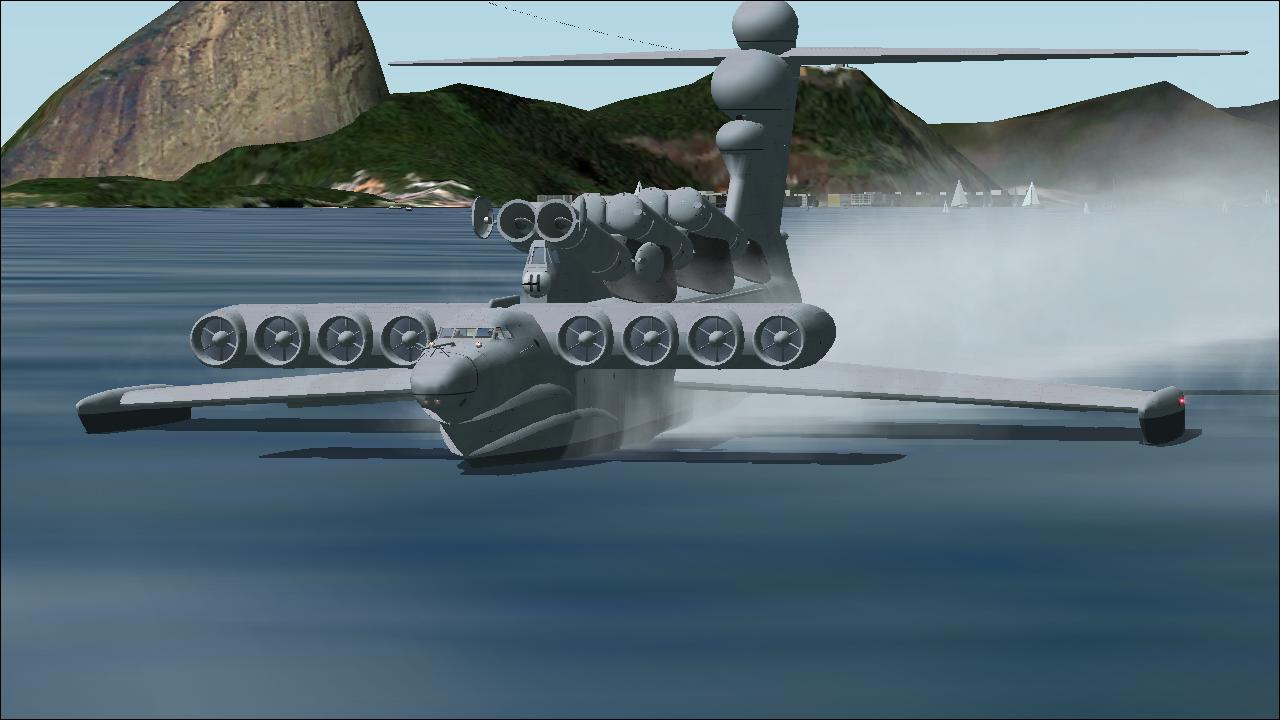 FS2004 - LUN Ekranoplan ALPHA SIM