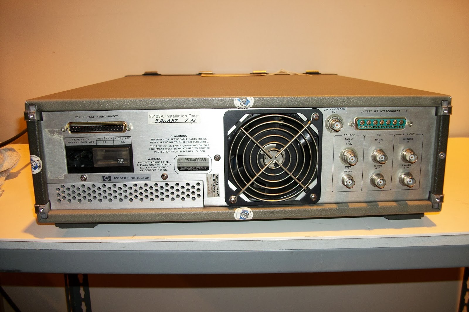 HP 8510B Network Analyzer (TMU049) - Panatron Inc.