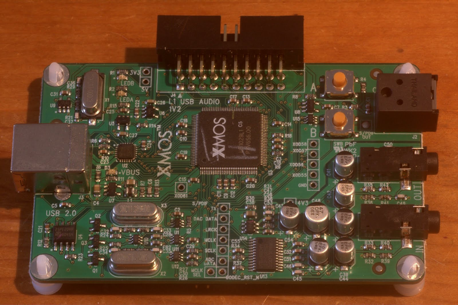 マルチチャネルDAC製作記: XMOS USB Audio 2.0 Reference Design ようやく到着