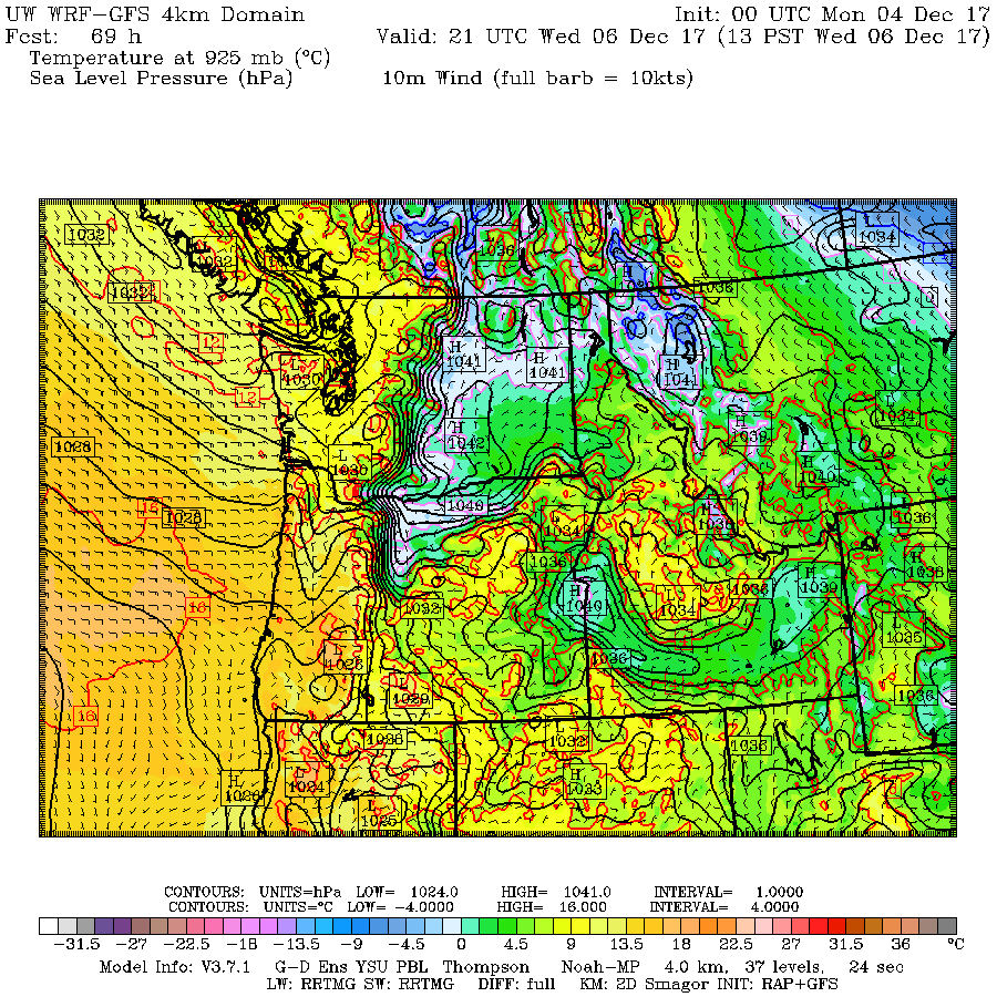 Cliff Mass Weather Blog: The Godzilla Ridge Returns