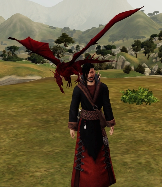 Загрузки для Sims Medieval : Dragon(s) on the shoulder by CSItaly - for ...