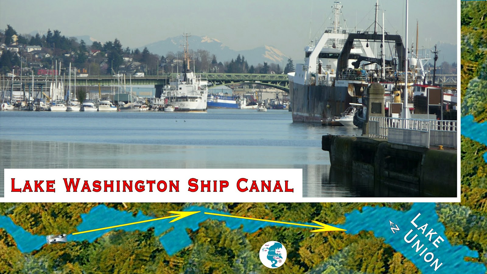 Lake Washington Cruising: Cruising Puget Sound through Ballard Locks to ...
