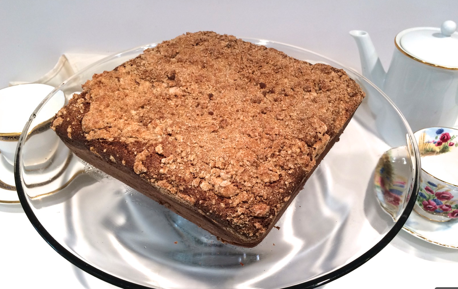 Mystery Lovers' Kitchen: Oatmeal Applesauce Cake, gluten-free #recipe ...