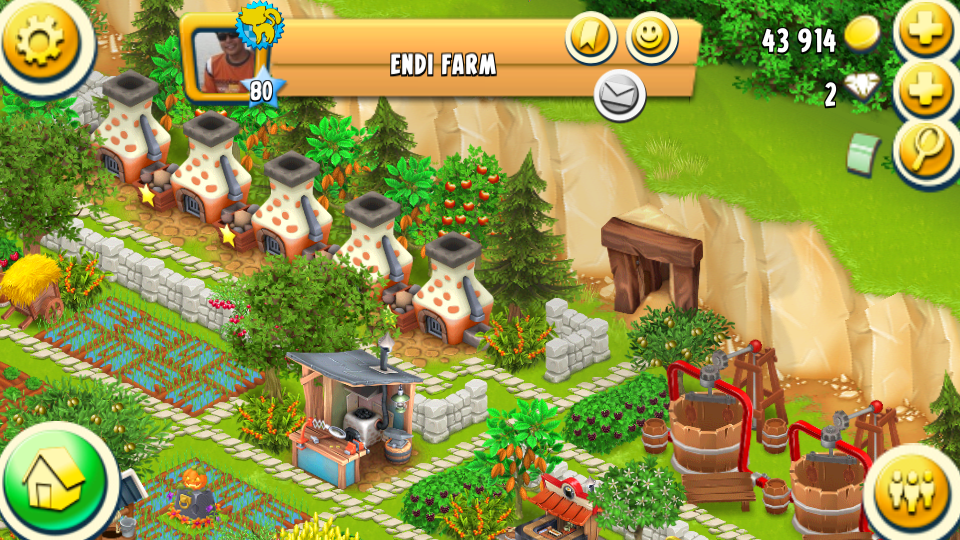 Hay Day Showcase: A lovely farm I saw today