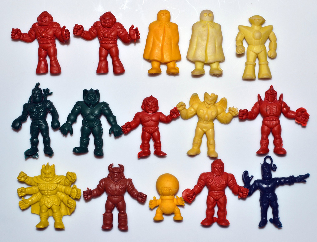 Little Weirdos: Mini figures and other monster toys: M.U.S.C.L.E ...