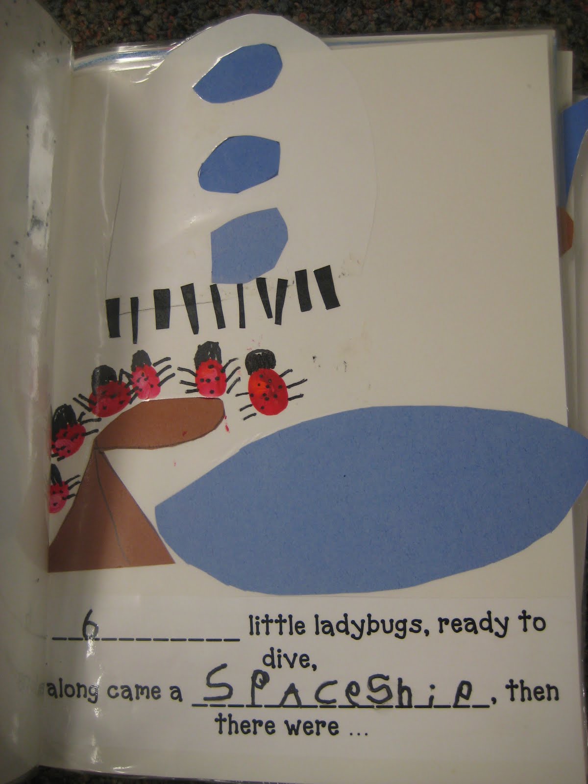 Kinder Garden: Ten Little Ladybugs Class Book