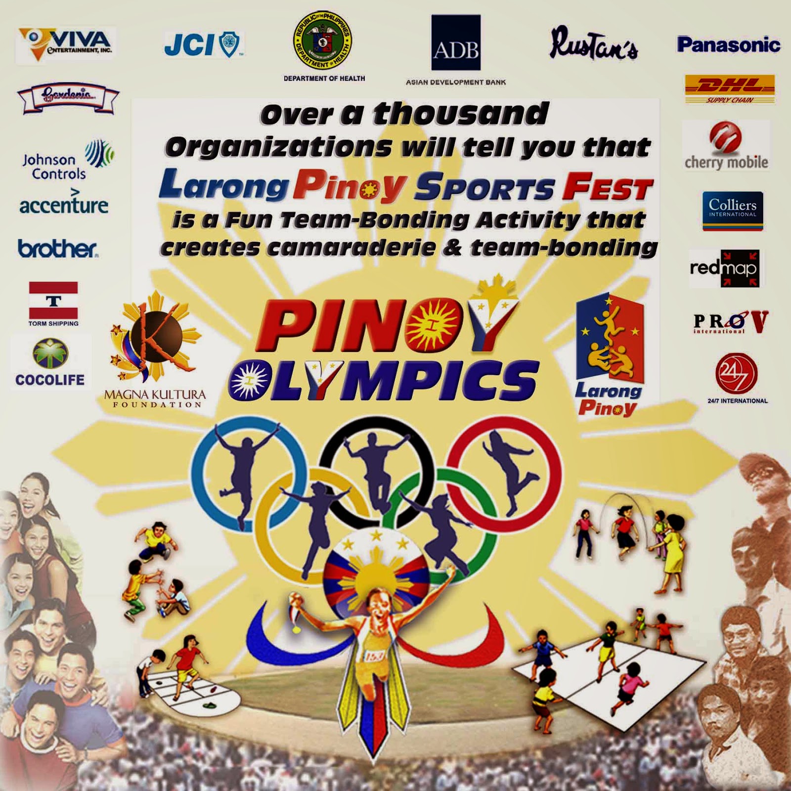 The Traditional Filipino Street Games : Making The Company Sports Fest ...