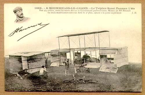 Early French Flight: Henry Farman after 13 January 1908