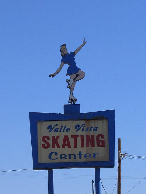 Hung Up On Retro: Roller Skating Rinks and Signs