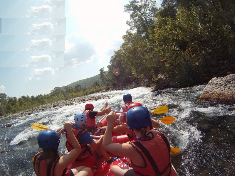Excursies in Antalya Turkije - Rafting Dagtouren