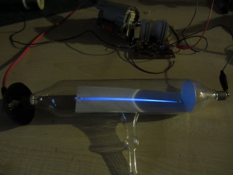 Buxtronix: Crookes Tube - early cathode ray device