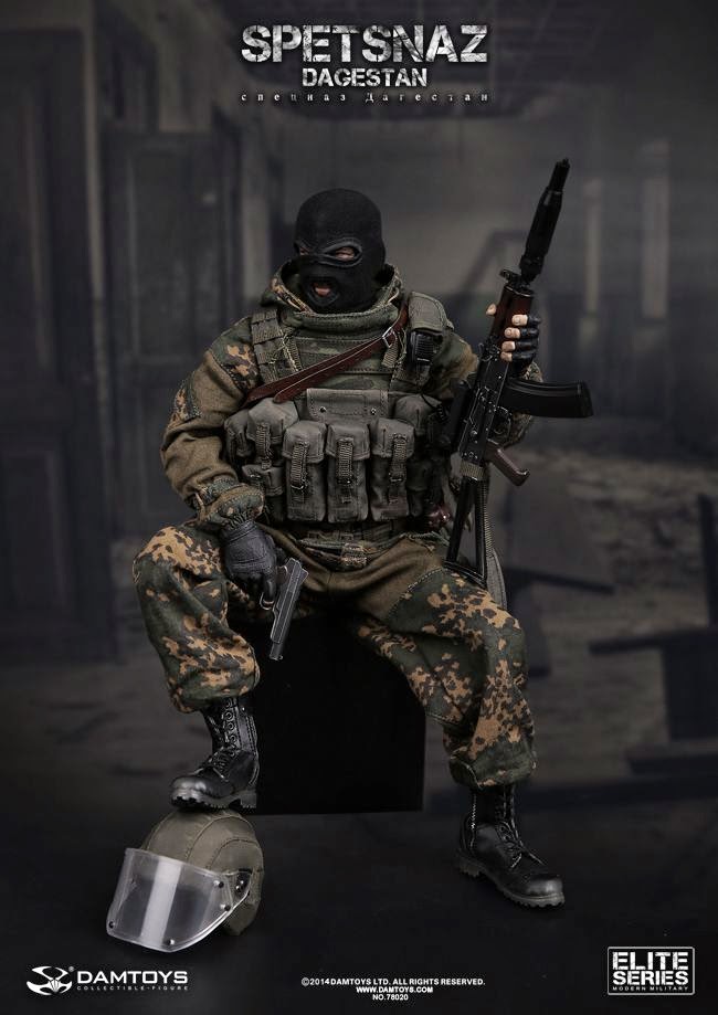 One Sixth Military Figure : DAM Toys SPETSNAZ in DAGESTAN