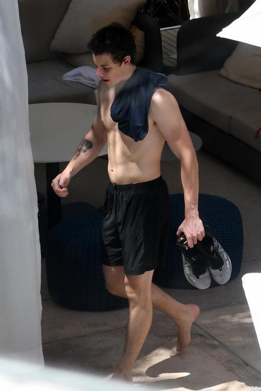 Alexis_Superfan's Shirtless Male Celebs: Shawn Mendes shirtless beach ...