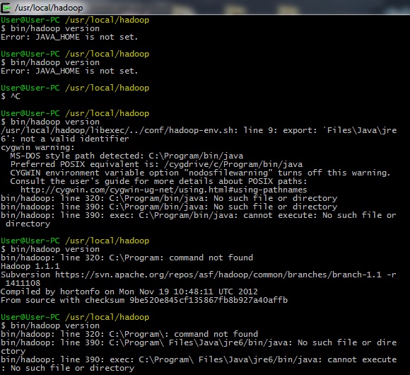 : Installing Hadoop on Windows : Installing Hadoop on Windows