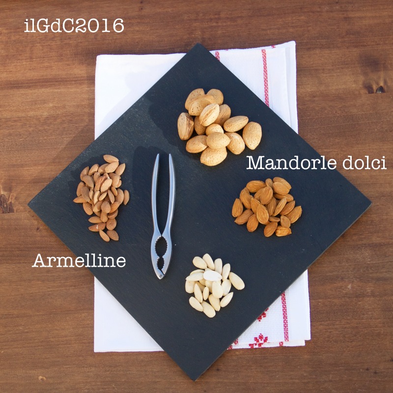 Ricette delle Langhe: Amaretti morbidi con mandorle dolci e armelline