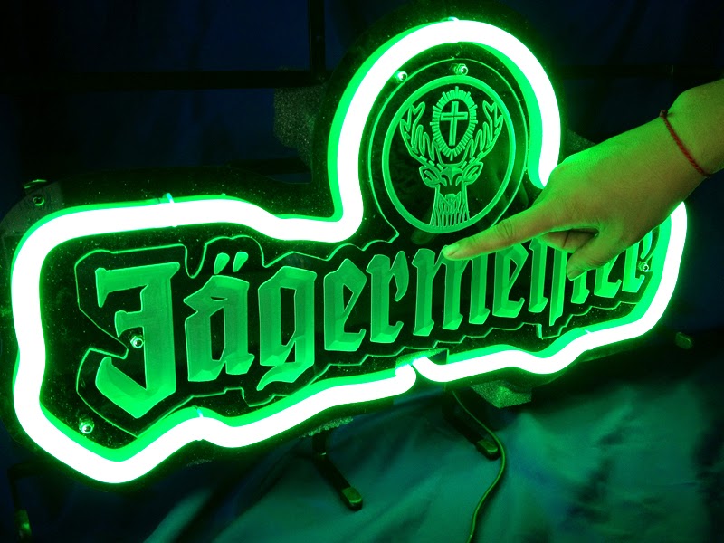 Wiki Neon Sign Blog: JAGERMEISTER GERMAN BEER BAR NEON LIGHT SIGN 16 ...