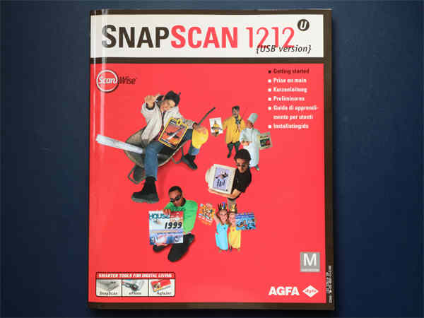 BugWorkShop - 甲蟲工作室: AGFA Snapscan 1212U 掃描器 - 介紹（一）