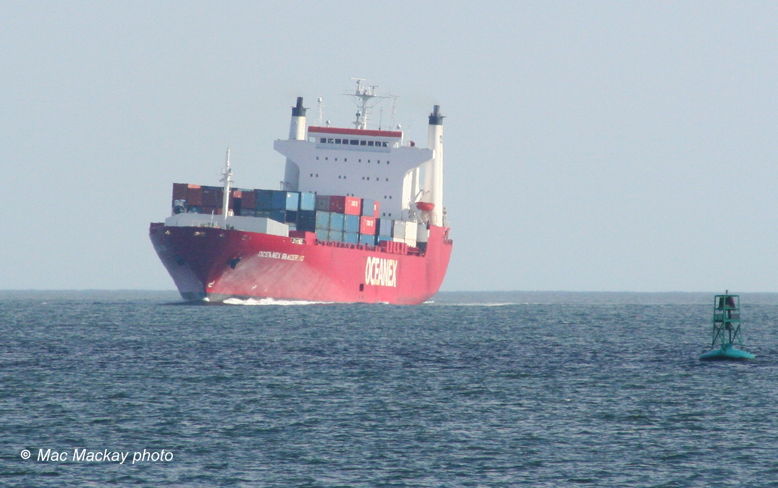 Shipfax: Oceanex Sanderling rolls in for the seond time this week