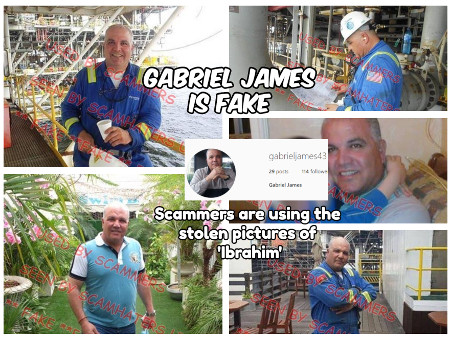 ScamHaters United .. Visit us also on Facebook and Instagram : GABRIEL ...