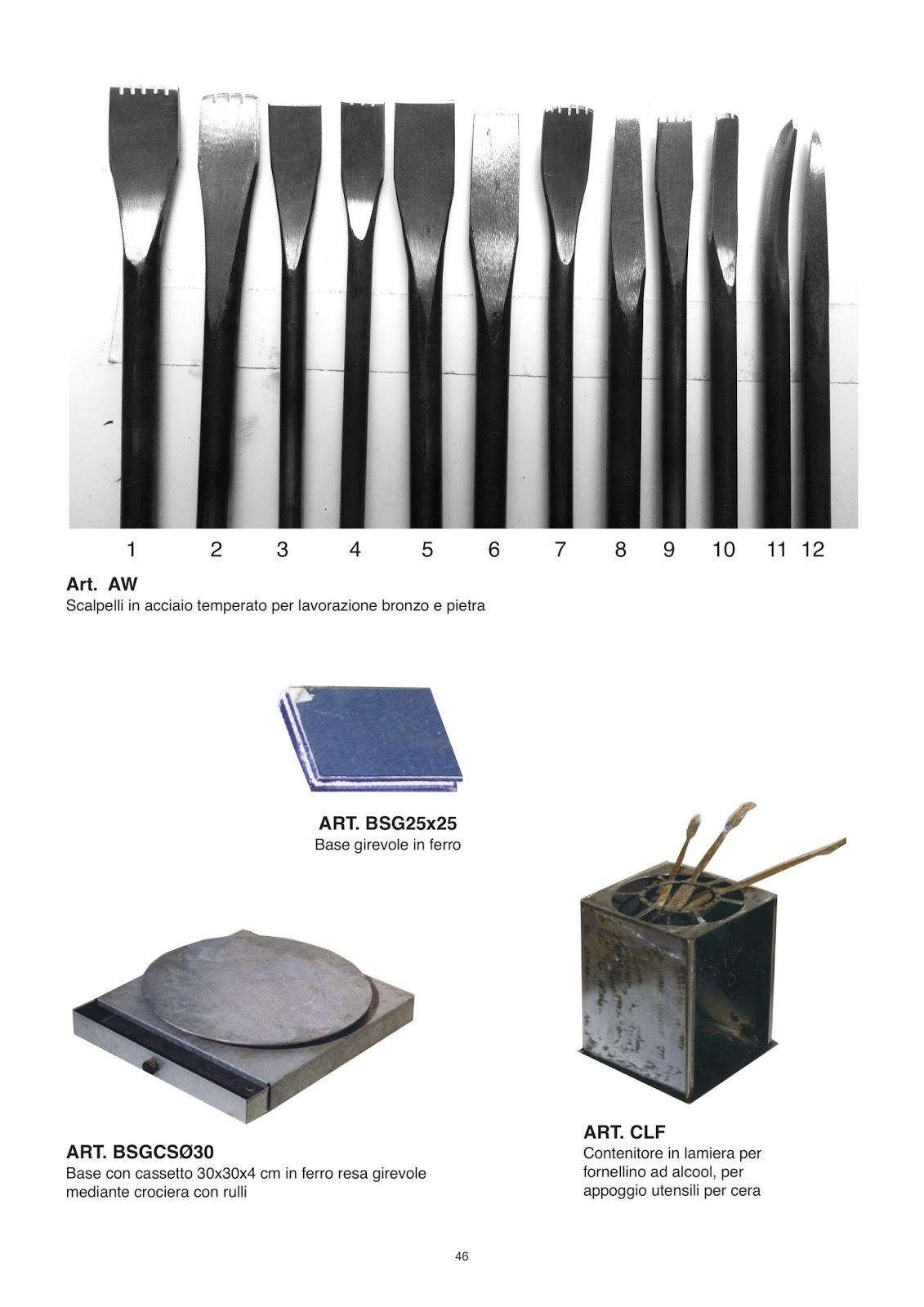 Ditta Vito Miroballi - Produzione artigianale articoli per belle arti ...