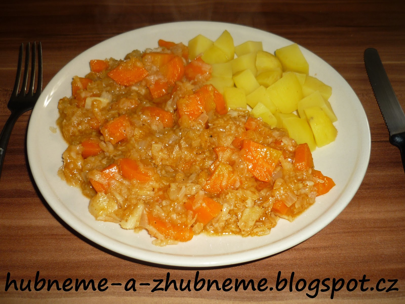 Dobroty od Adele :): Mrkvovo-celerová směs s bramborem (245 kcal)