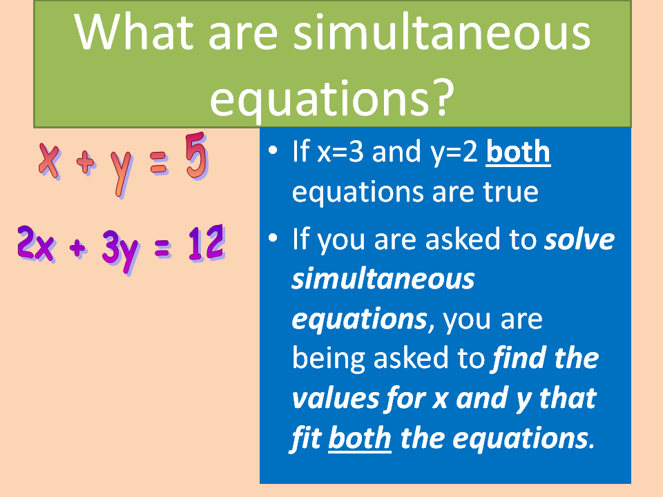 Math 8: chapter 5 Equations and inequalities