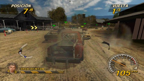 Flatout Head On [PSP] Screenshots ~ APPLEGAMES