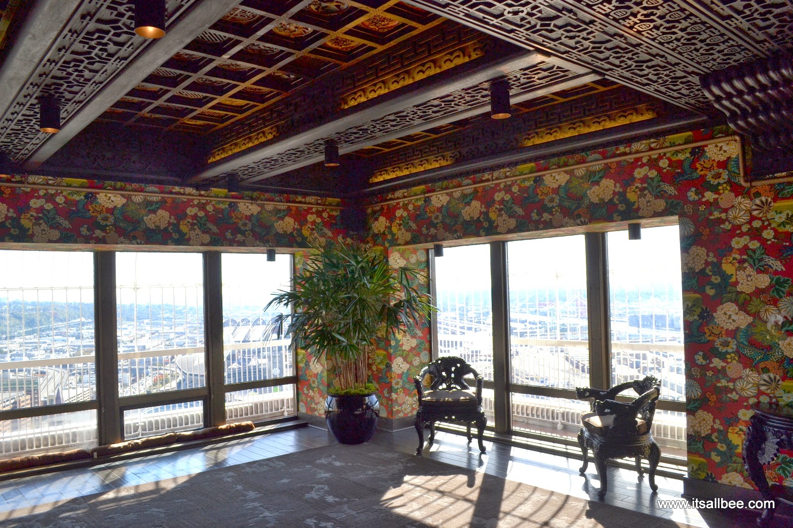 Checking Out Mount Rainier Views And The Chinese Room At Smith Tower In ...