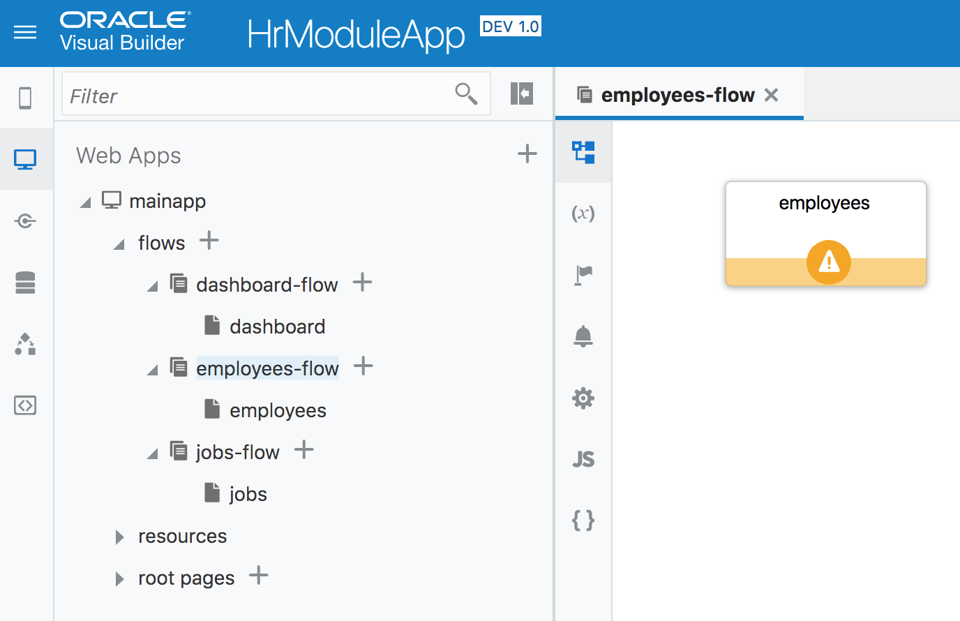 Andrej Baranovskij Blog: Flow Navigation Menu Control in Oracle VBCS
