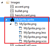 Creating Image Sprite in Visual Studio - Web Essential