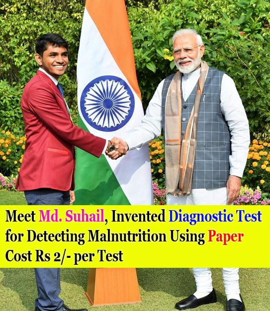 Meet Md. Suhail, Invented Diagnostic Test for Detecting Child ...
