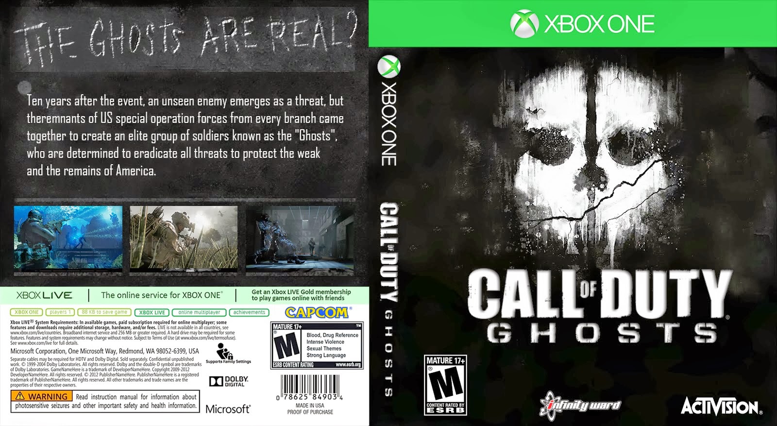 Mais Capas: Call Of Duty Ghosts