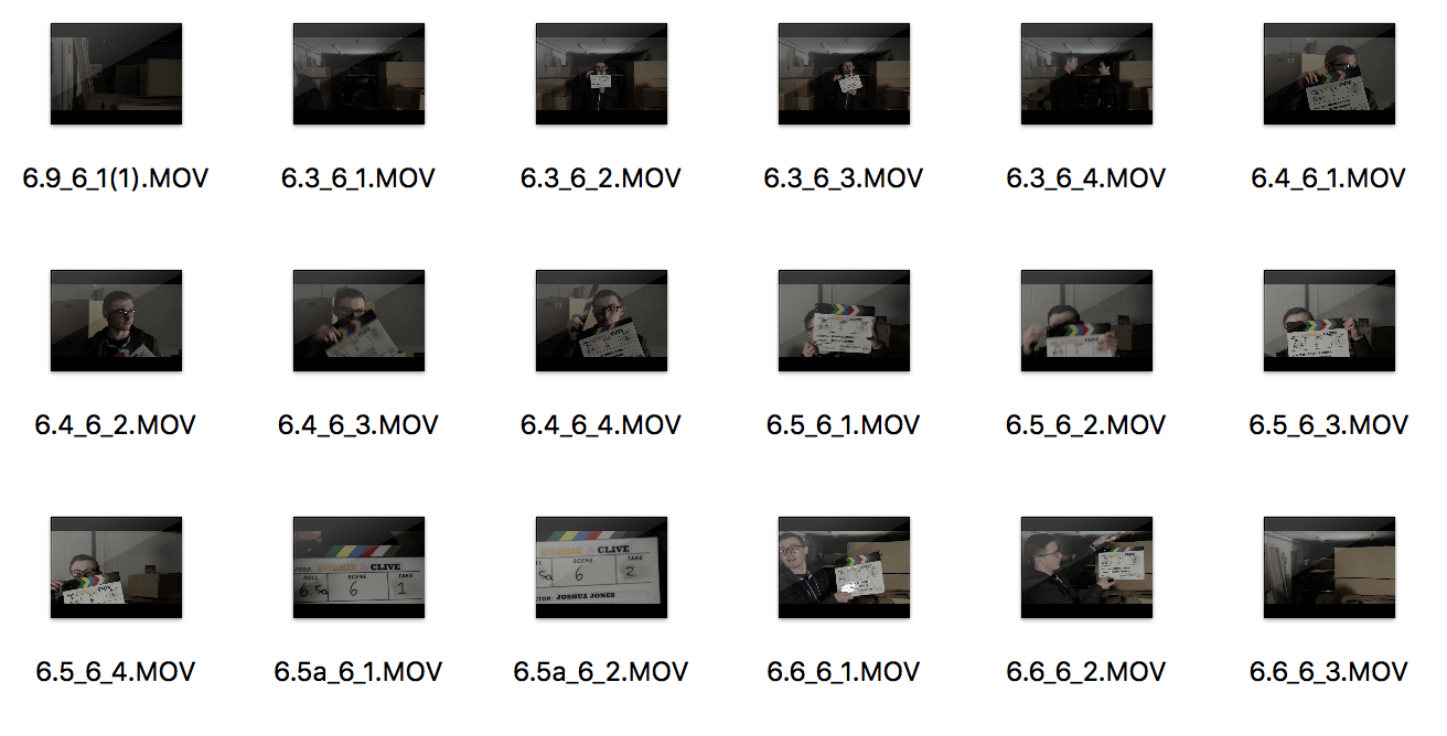 Major Project: Footage Logging and Setting The Edit Up ~ Joshua Jones ...