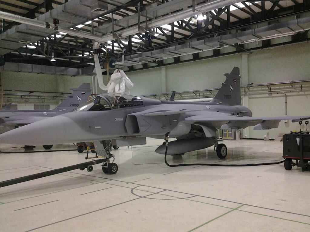 THAIDEFENSE-NEWS: RTAF GRIPEN 39 C_New Aircraft! @ Wing 7
