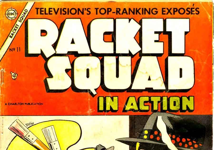 Racket Squad in Action #11 - Steve Ditko art & cover - Pencil Ink