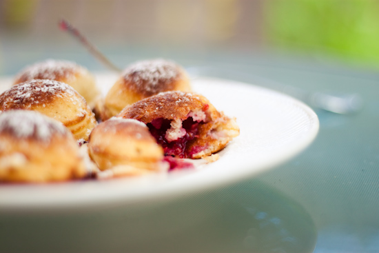 Strawberry Chic: Something Sweet: Raspberry Jam-Filled Ebelskivers