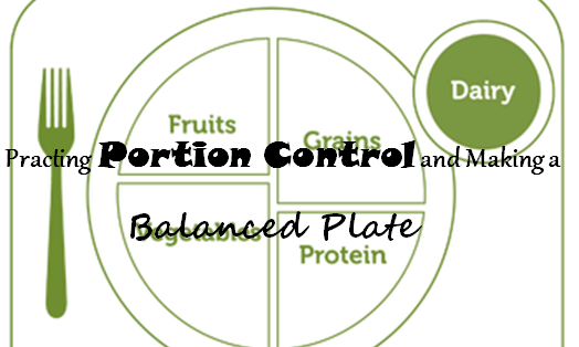 Portion Control and Making a Balanced Plate - Spinach is GOOD for You!