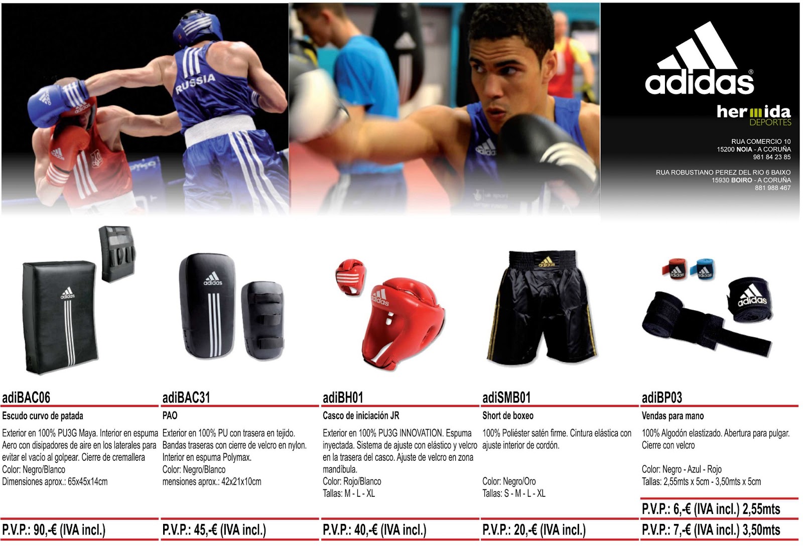 DEPORTES HERMIDA - Multideporte y moda deportiva: ¿Practicas Boxeo o ...