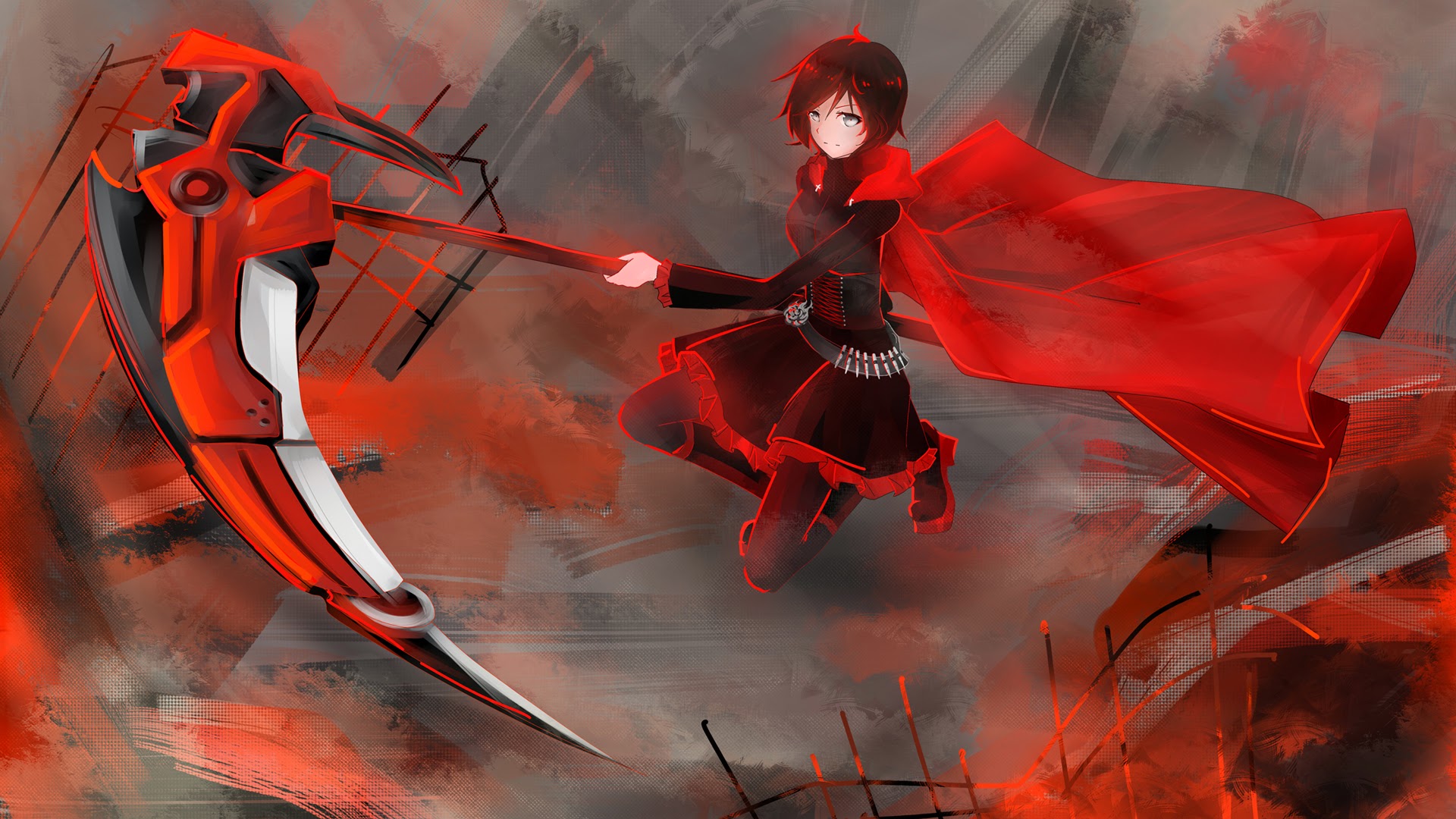 Ruby Rose High Caliber Sniper Scythe a267 HD Wallpaper