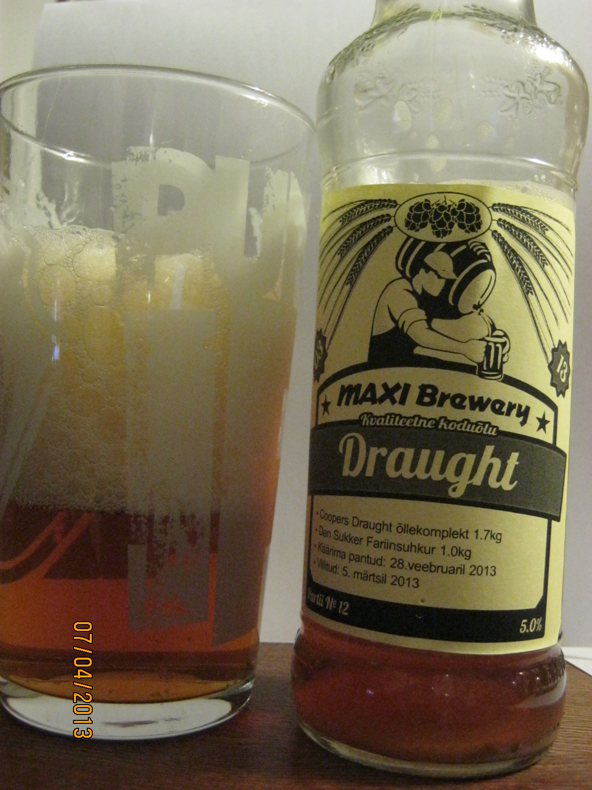 Gambrinuse õllepäevik: Draught