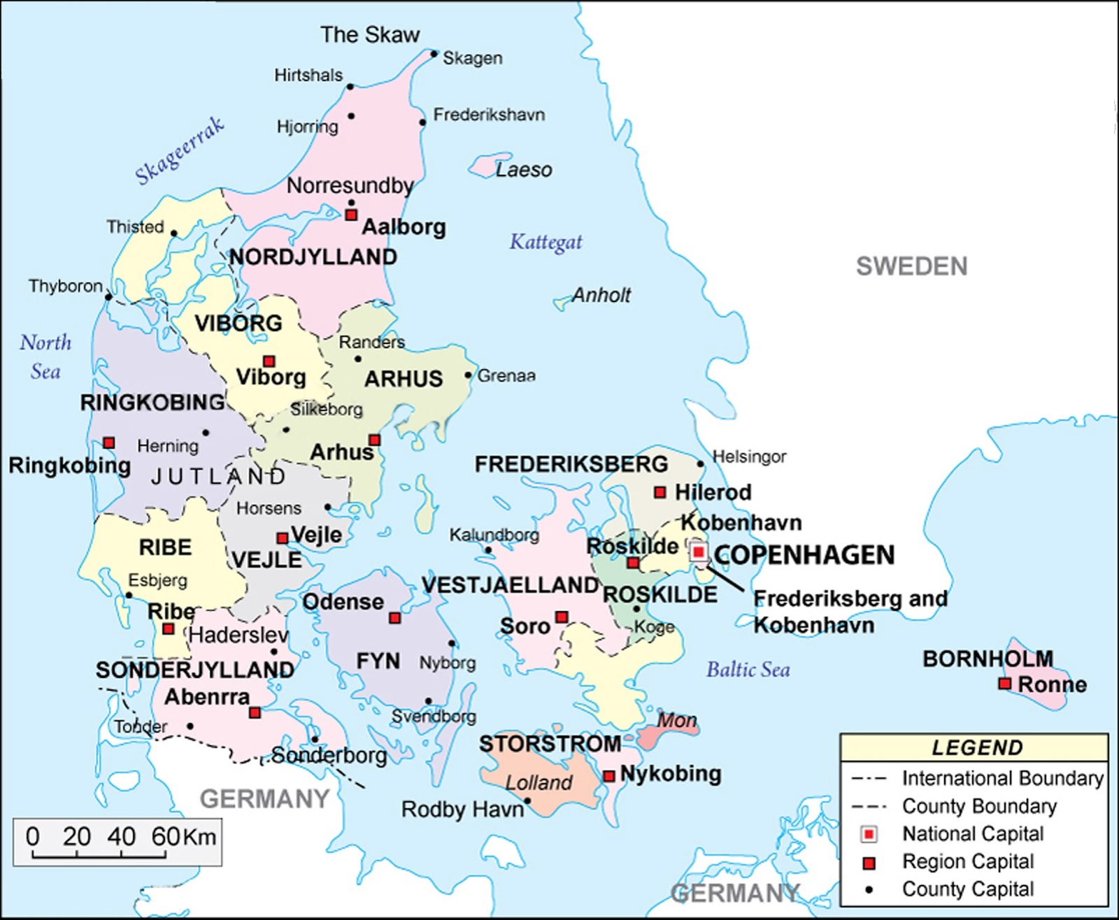 Europeinfo: Χάρτες Ευρωπαϊκών Χωρών