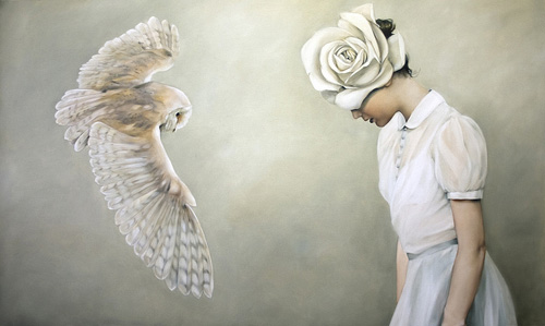 My Owl Barn: Amy Judd's Paintings Inspired by Mythology
