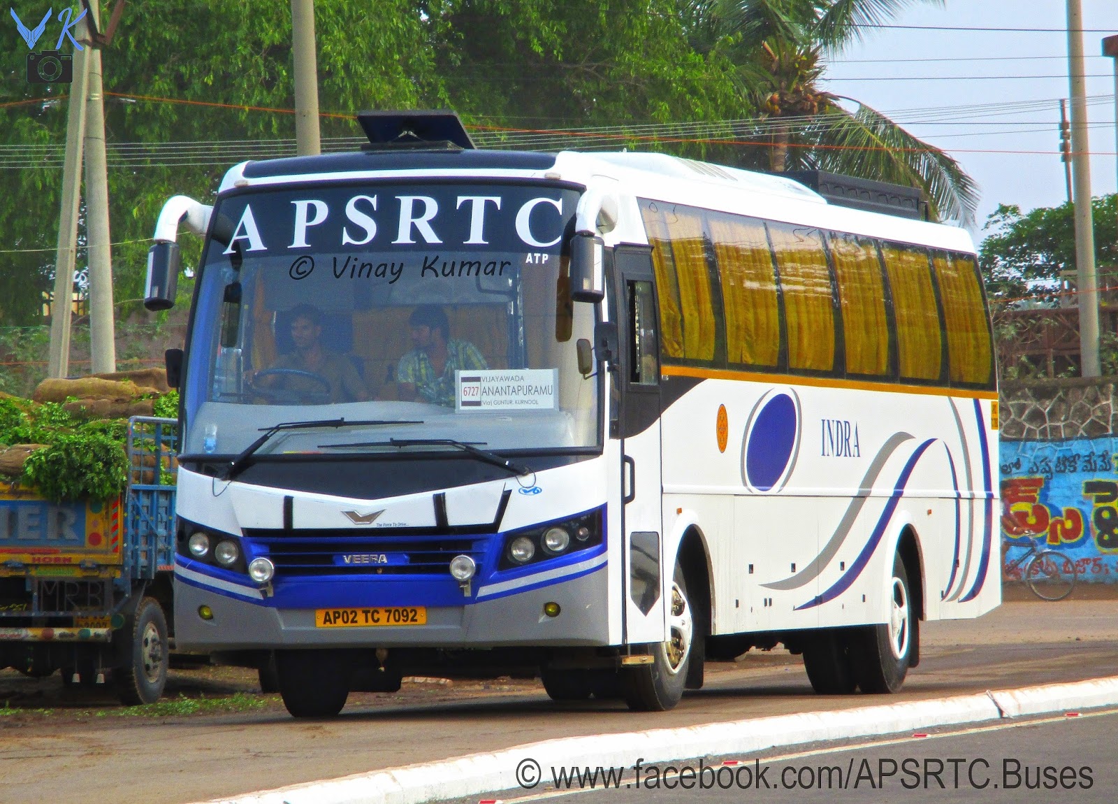 APSRTC New INDRA A/C Buses