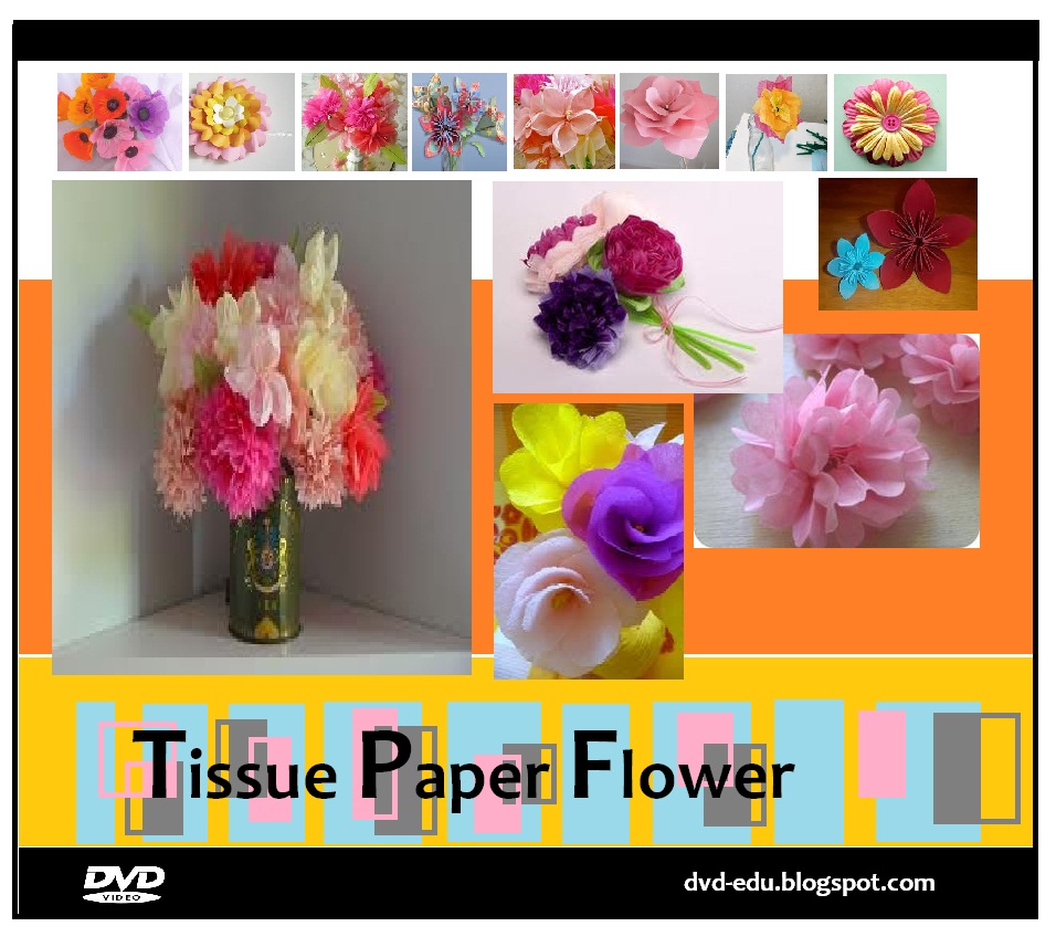 The Best Poster Design with Photoshop: Membuat bunga dari tissue ...
