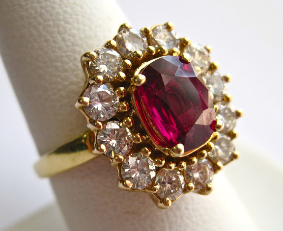 916 jewellery || Rings: ruby stone gold rings